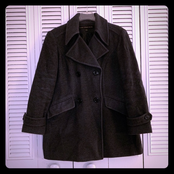 Fleet Street Wool | Jackets & Coats | Fleet Street Wool Womans Charcoal ...